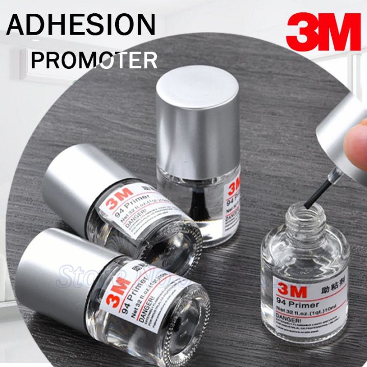 Strong Bottle 3M 94 Primer Adhesion Promoter Home Car Dual-purpose Surface Double Sided Tape ...