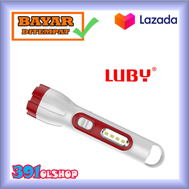 SENTER CAS LUBY SENTER LED/EMERGENCY 1 WATT L-8908 | Lazada Indonesia