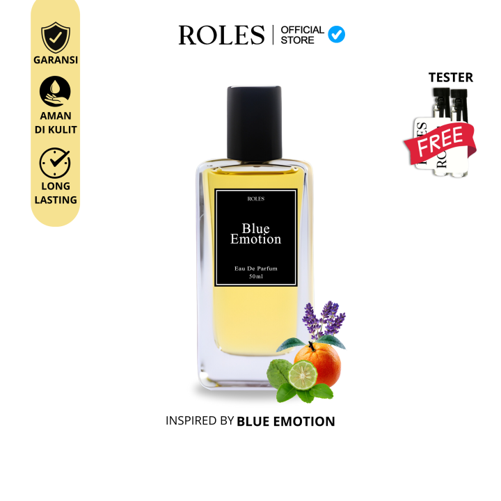 ROLES Perfume - Inspired by BLUE EMOTION Parfum Pria Tahan Lama ...