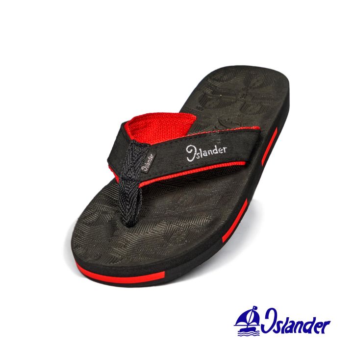 Islander Eloy BL (Red) - Islander Slippers for Men / Slippers for Women ...