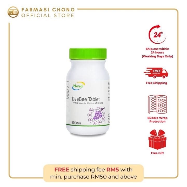 Nova Deebee Tablet 30s | Lazada