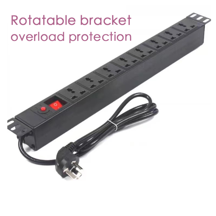 Pdu Power Distribution Unit Power Distributor Outlet Box With Switch Pdu Power Strip With