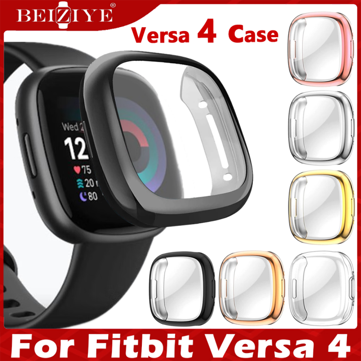 Full Screen Protector Case for Fitbit Versa 4 case Versa4 protective ...