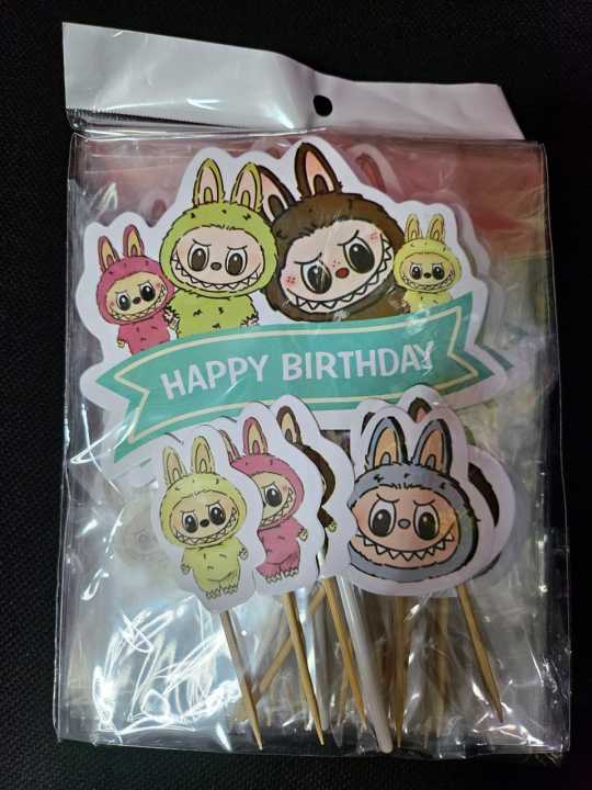 TOPPER CAKE KARAKTER LABUBU | Lazada Indonesia