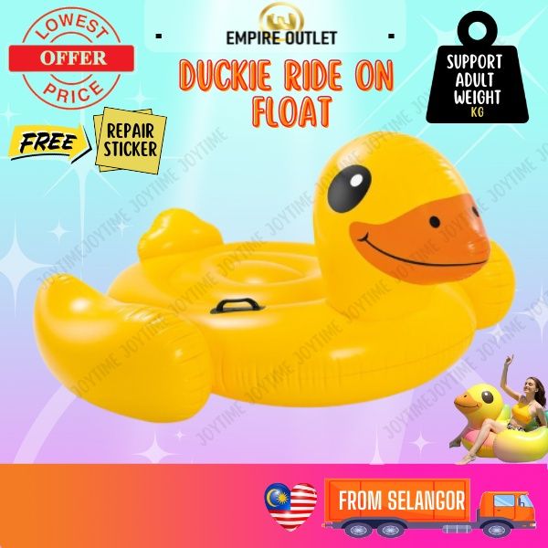 Swimming Pool Duck Ride On Duck Ride Float | Lazada
