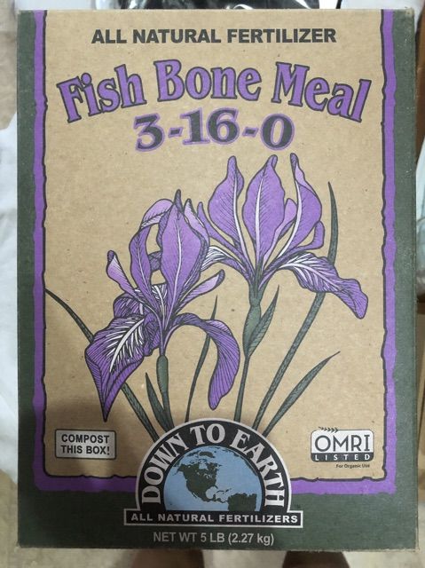 Down to Earth Organic Fish Bone Meal Fertilizer Mix bonemeal 3-16-0 5 ...