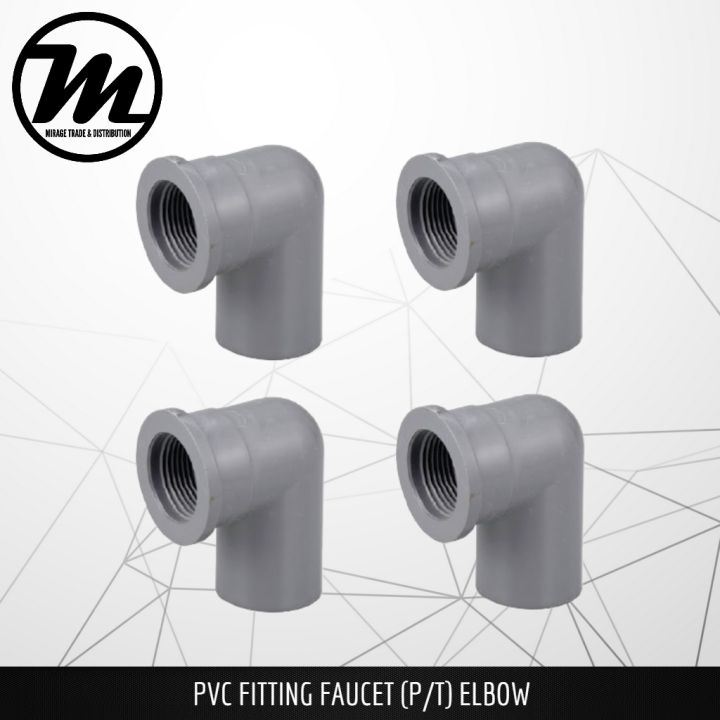 PVC Faucet (P/T) Elbow - Bundle Package | Lazada