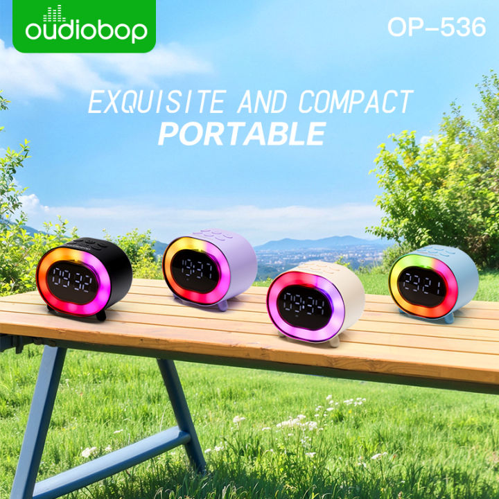 Portable Speaker with LED Lights Clear Sound Wireless Bluetooth speaker ...