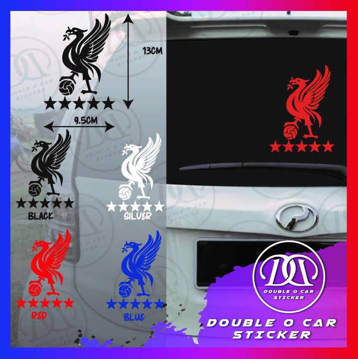 READY STOCK LIVERPOOL LOGO CAR STICKER KI00069 | Lazada