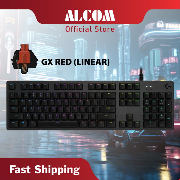 LOGITECH G512 CARBON Wired Gaming Keyboard with LIGHTSYNC RGB, Choice ...