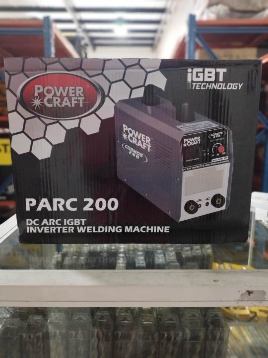 POWERCRAFT DC Inverter ARC Welding Machine 200A IGBT Technology HEAVY DUTY [ P ARC 200 ] | Lazada PH
