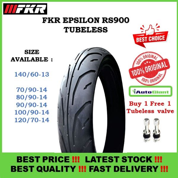 TAYAR FKR RS900 - 70/90-14, 80/90-14, 90/90-14, 100/90-14, 120/70-14 ...