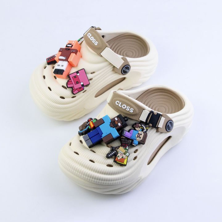 CLOSS.PH New Style Soft Bottom Breathable Clogs Cute Cartoon Design ...