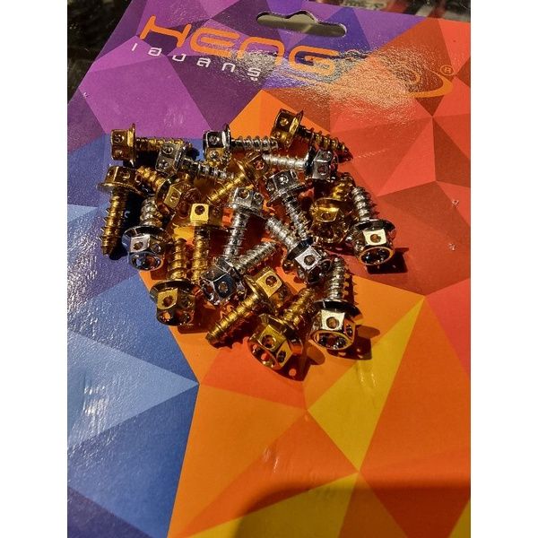HENG BODY SCREW YAMAHA 5X15 FLOWER TYPE ( sold per pc 1 ) | Lazada PH