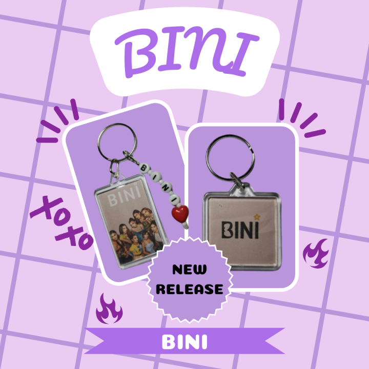 BINI Ppop inspired keychains with charms | Lazada PH