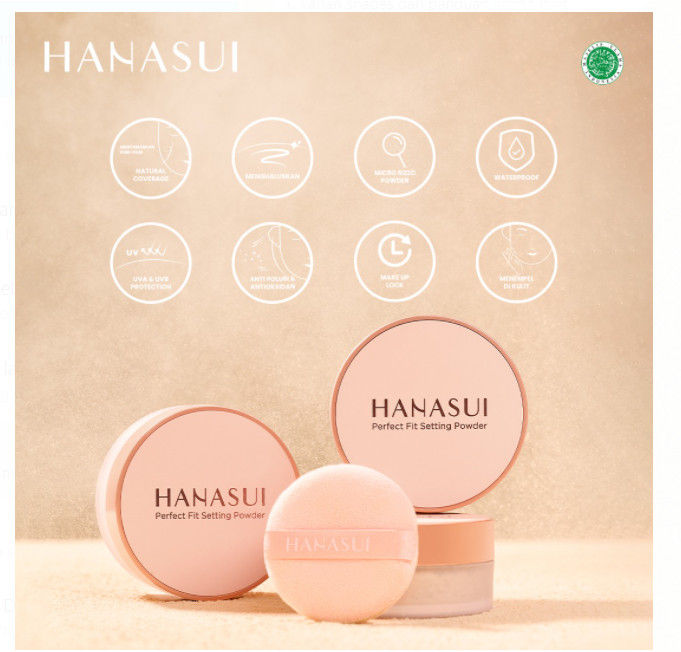 HANASUI Perfect Fit Setting Powder | Lazada Indonesia