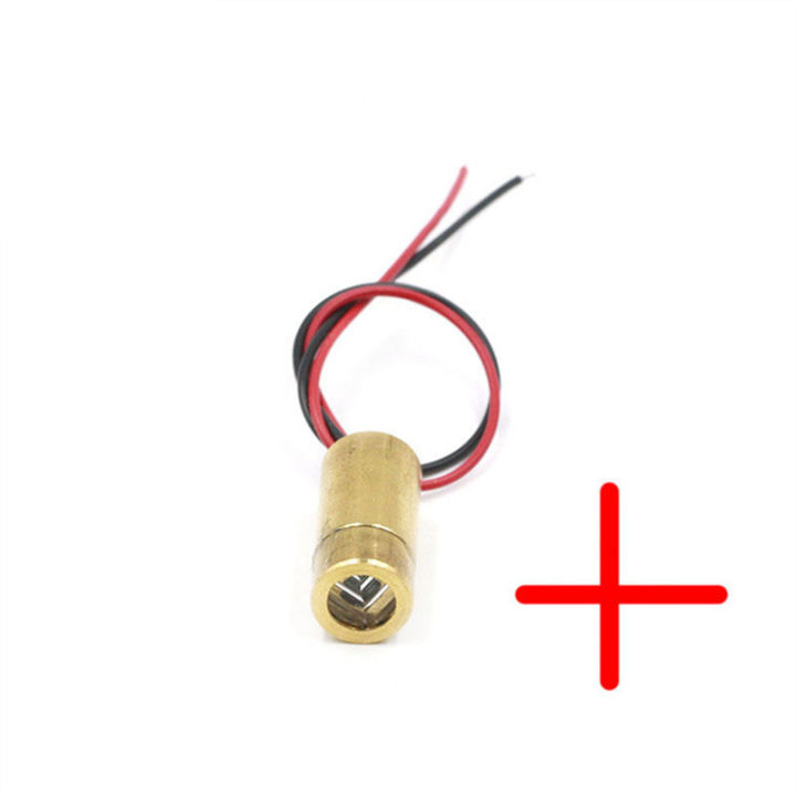 Laser head 650nm 9mm 3V 50mW Laser Cross Diode Module Red Copper Head ...