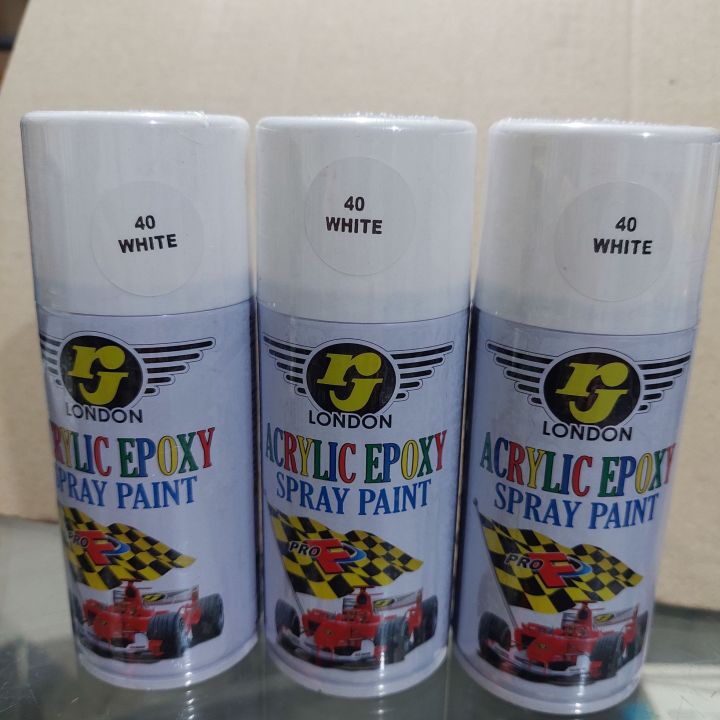 Pilok Pilox Cat Semprot RJ Putih 40 White Putih Glossy 150cc Cat ...