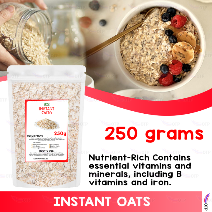 Instant Oats 250 grams | Lazada PH