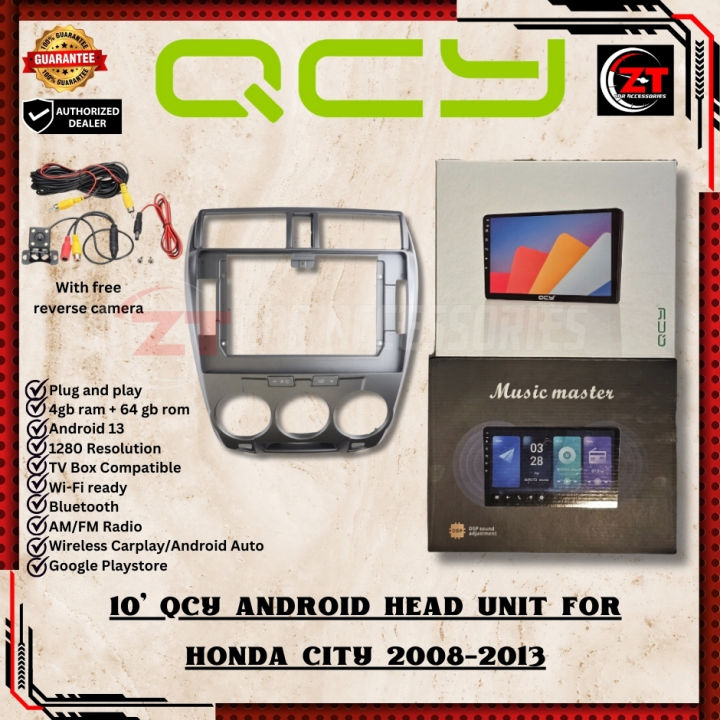 HONDA CITY QCY ANDROID HEAD UNIT | Lazada PH