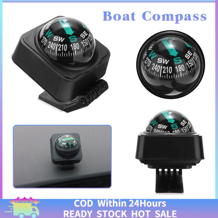 【Ready Stock】Car Compass Adjustable Dash Mount Compass Navigation ...