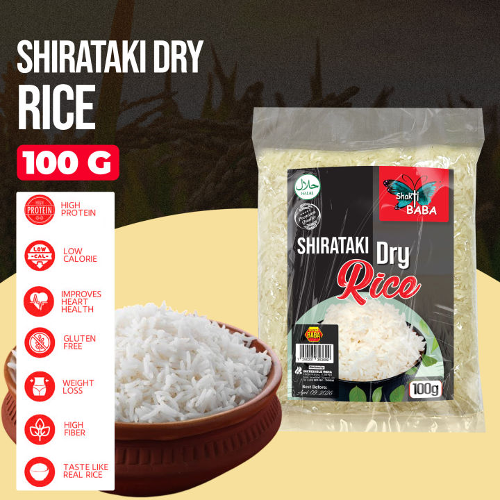 Shirataki Dry Rice 100g | Lazada PH