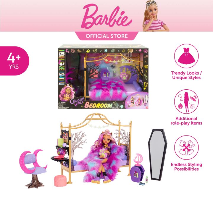 Monster High™ Toys, Clawdeen Wolf™ Bedroom Playset (HHK64) | Lazada