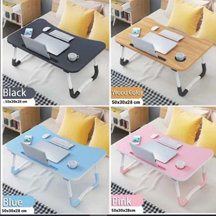 Meja Lipat Portable Anak Yuna 50x30cm - Meja Belajar Menggambar Laptop ...