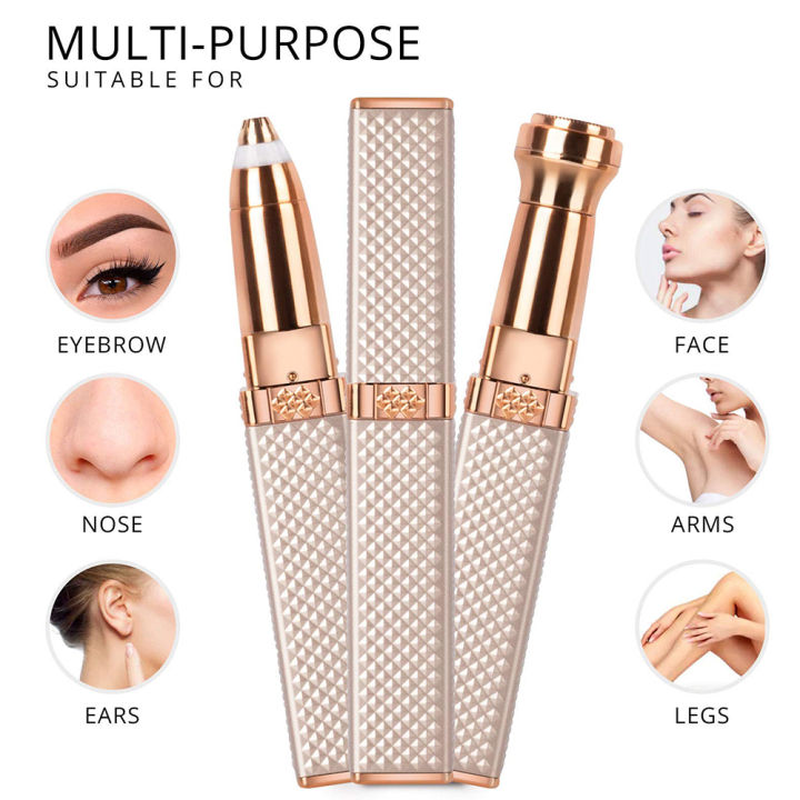 Painless Epilator 4 in 1 Depilation Wet and Dry Use Women Electric ...