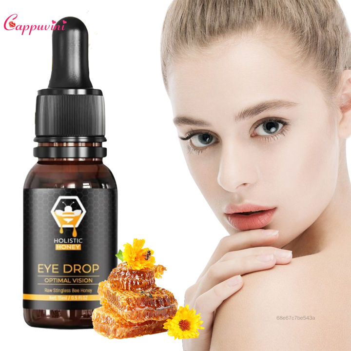 Honey Eye Drops For Women Men Multi-Dose Preservative Free Dry Eye ...