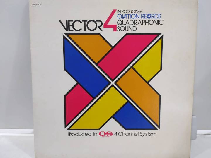 1LP Vinyl Records แผ่นเสียงไวนิล Vector 4 Quadraphonic Sound (J1M95 ...