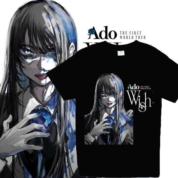 Ado THE FIRST WORLD TOUR ''Wish'' ที่กรุงเทพฯ เสื้อยืดแขนสั้นแฟนคลับ ...
