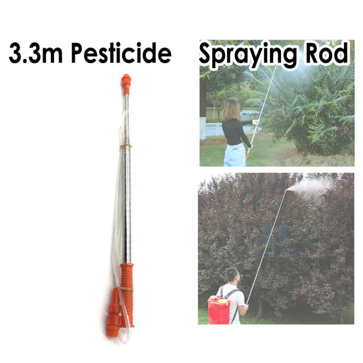 3.3M Retractable Spraying Rod Pesticide Sprayer Rod Garden Watering ...