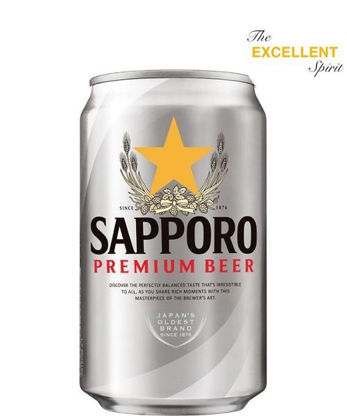 Sapporo Premium Draft Beer Can 330ml 5% Abv | Lazada Singapore