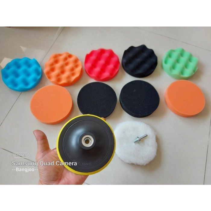 Busa poles set 12pcs / polishing buffing kit SET 12pc / PROMO MURAH kit ...