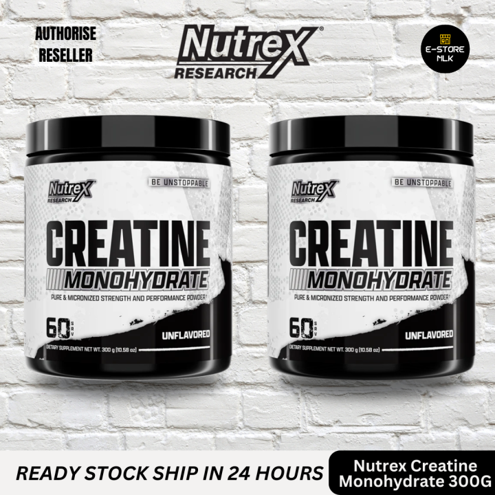 Nutrex, Creatine Monohydrate, Muscle Building Performance 300G | Lazada