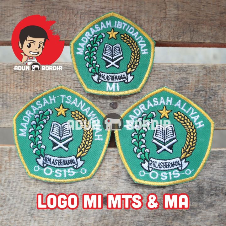 LOGO BORDIR OSIS MADRASAH ALIYAH | TSANAWIYAH DAN IBTIDAIYAH | Lazada ...