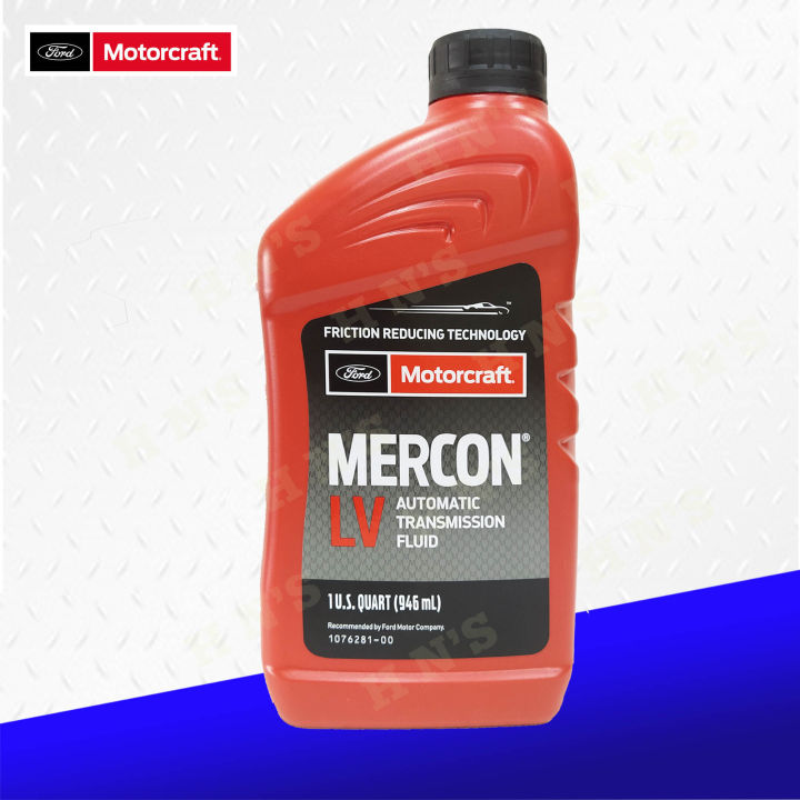 Motorcraft Mercon LV Automatic Transmission Fluid ( ATF ) and ...