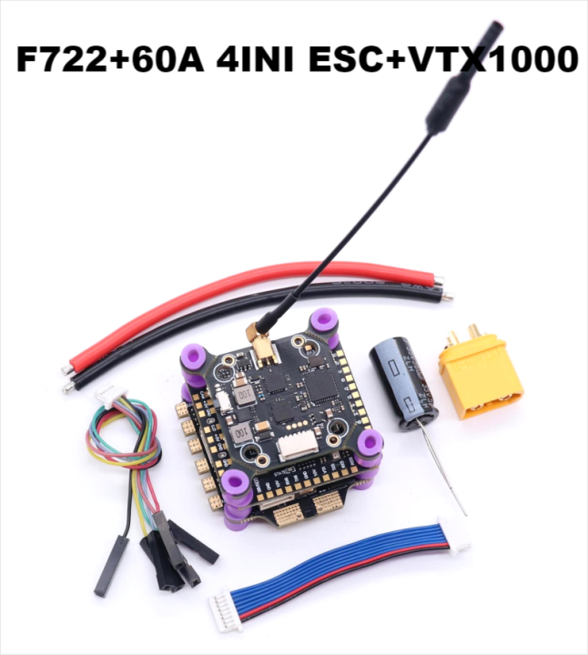 F722 F7/F745 V2 Flight Control 45A/60A 4INI ESC VTX1000 Video 1080P ...
