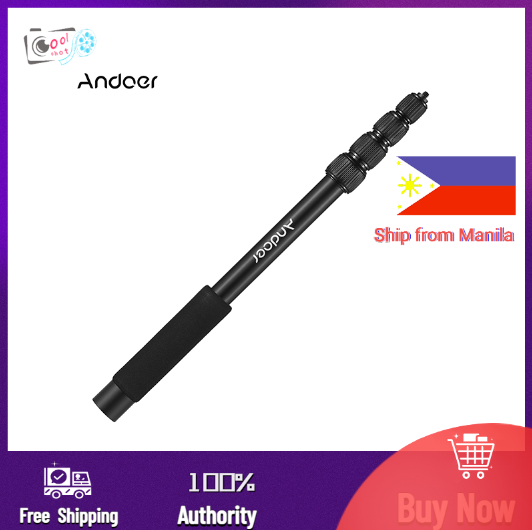 Handheld Microphone Boom Arm Andoer 5-Section Extendable Mic Arm ...
