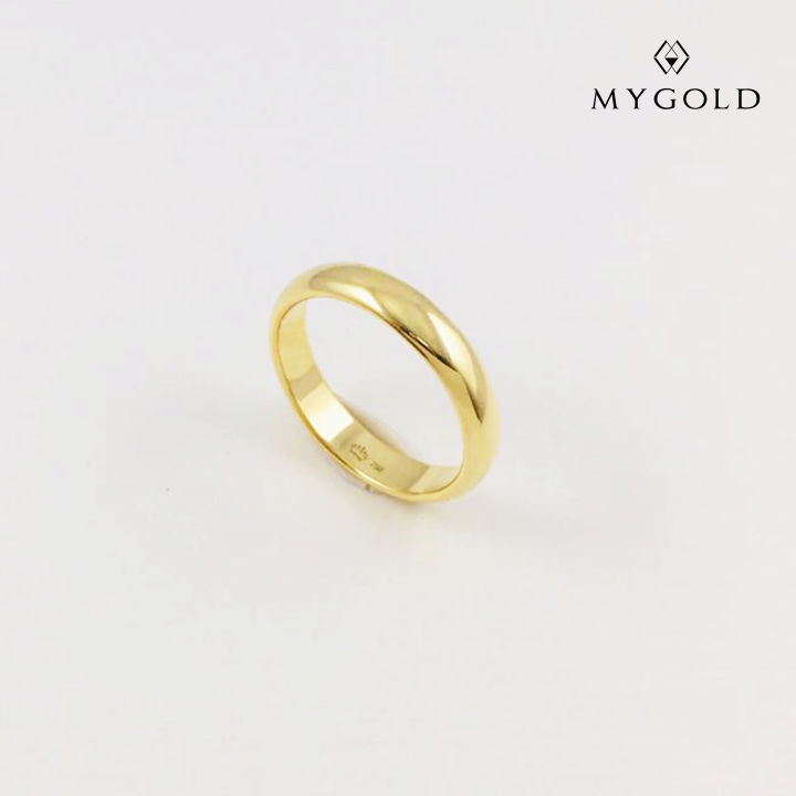 Pawnable and Authentic 18K Saudi Gold Wedding Ring by MyGold | Lazada PH