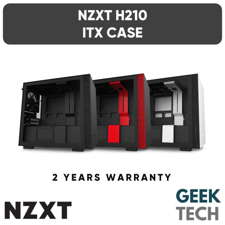 NZXT H210 Tempered Glass Compact Mini ITX Casing | Lazada