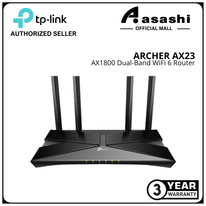 TP-Link Archer AX23 AX1800 Dual-Band WiFi 6 Network Router (Support ...