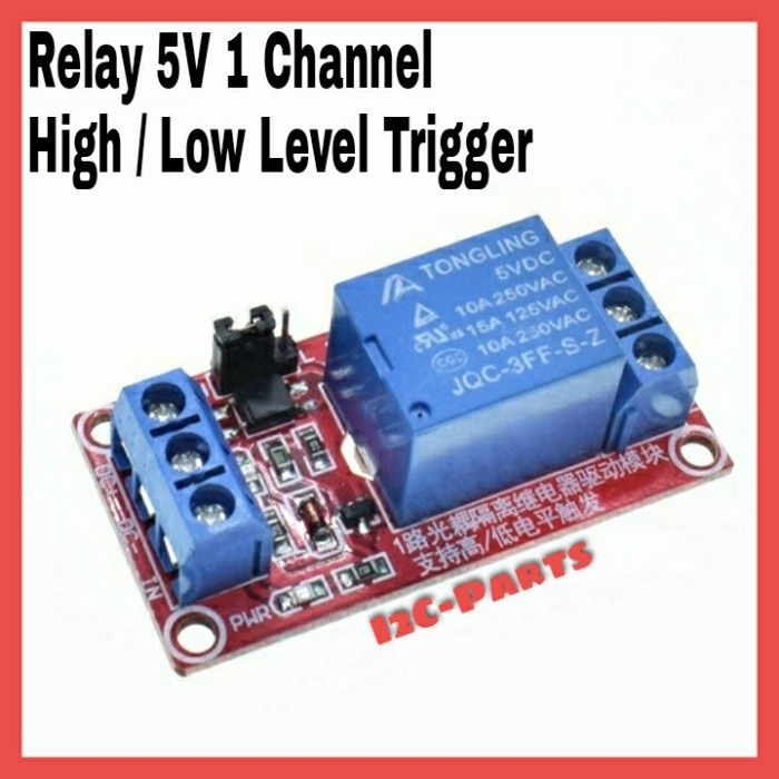 Relay 5V 1 Channel Module High / Low Level Trigger Opto Isolation 1 CH ...