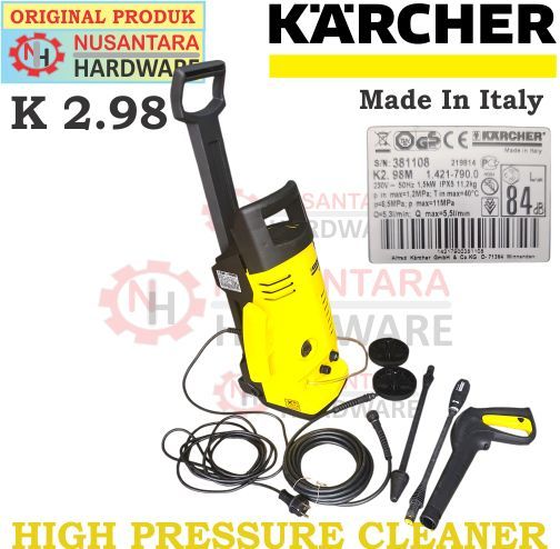 high pressure cleaner karcher k 2.98, jet cleaner karcher 120 bar ...