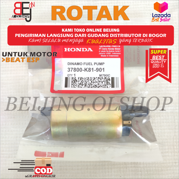 ROTAK DINAMO FUEL PUMP HONDA BEAT POP 37800-K81-901 | Lazada Indonesia