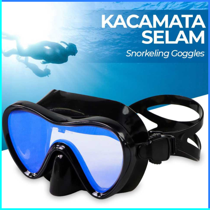 COD QYQ Kacamata Selam Scuba Diving Mask Snorkeling Goggles / kacamata ...