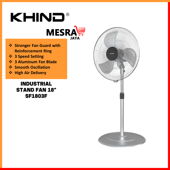 Khind Industrial Stand Fan 18" - SF1803F | Lazada
