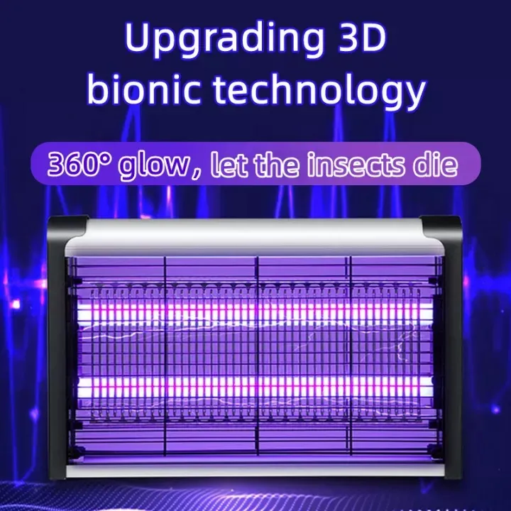 Electric Bug Zapper/Pest Repeller Control-Strongest Indoor 2800 Volt UV ...