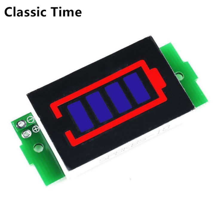 1/2/3/4/5/6/7/8S Lithium Battery Capacity Indicator Module Blue Green ...